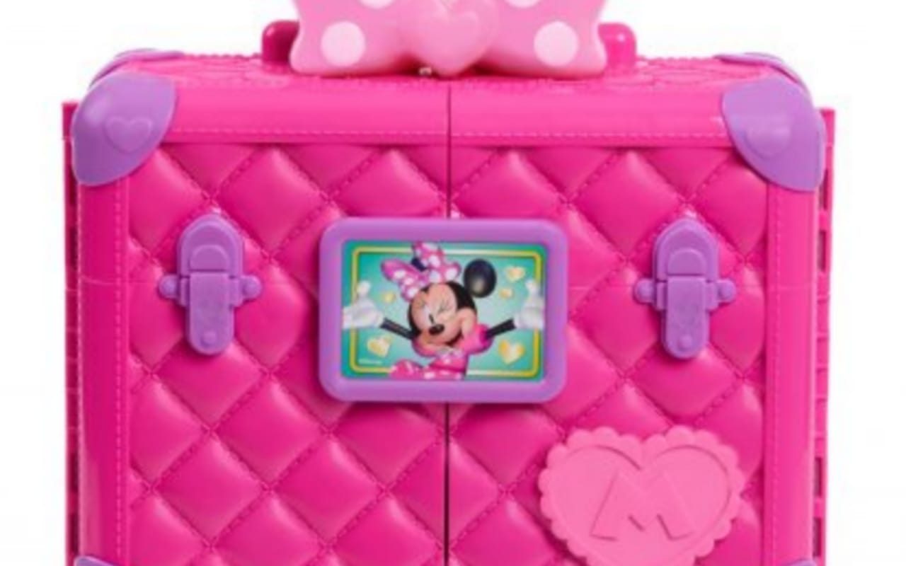Disney Junior Minnie Mouse Sweet Reveals Glam & Glow 6" Doll Playset ...