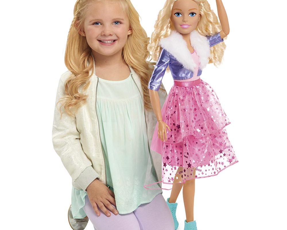 Barbie - 28-inch Best Fashion Friend Doll - Black Hair - Toys 4 You