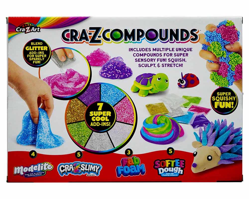 Cra-Z-Art - Cra-Z-Compounds 4-Compound Multipack w/ 7 Accessories ...