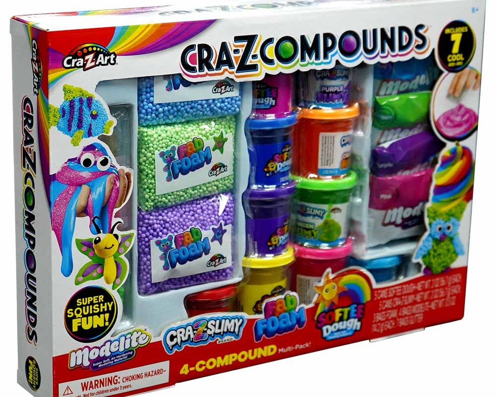 Cra-Z-Art - Cra-Z-Compounds 4-Compound Multipack w/ 7 Accessories ...