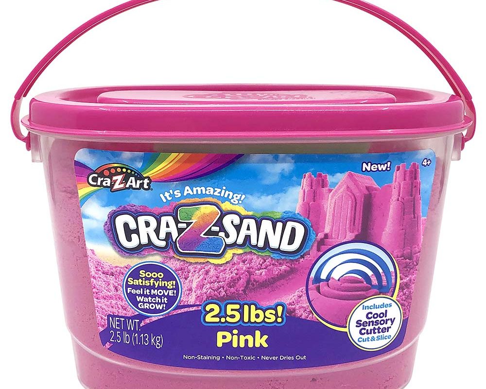 Cra-Z-Art - Cra-Z-Sand Passion Pink Modeling Sand w/ Accessories - Toys ...