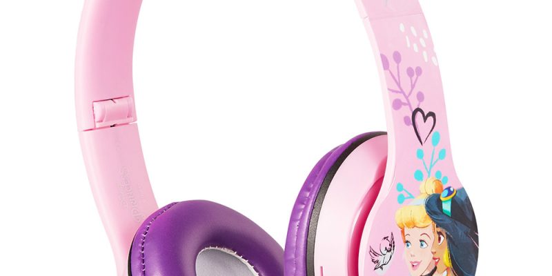 Volkano - Disney Princess Padded Bluetooth Wireless Stereo Headphone ...