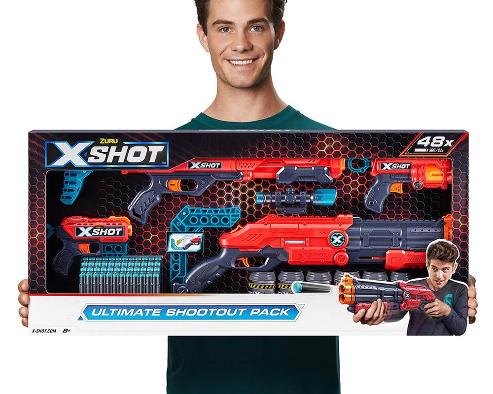 X Shot - Ultimate Shootout Pack, 48 Foam Darts - Toys 4 You