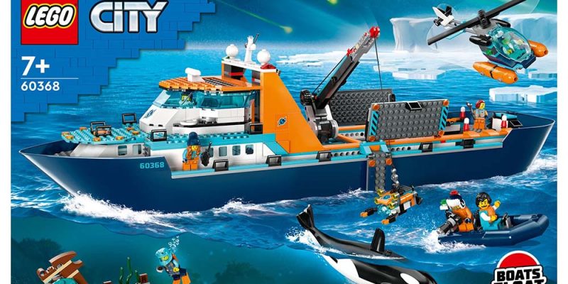 LEGO - City Arctic Explorer Ship Large Toy Boat - Toys 4You Store