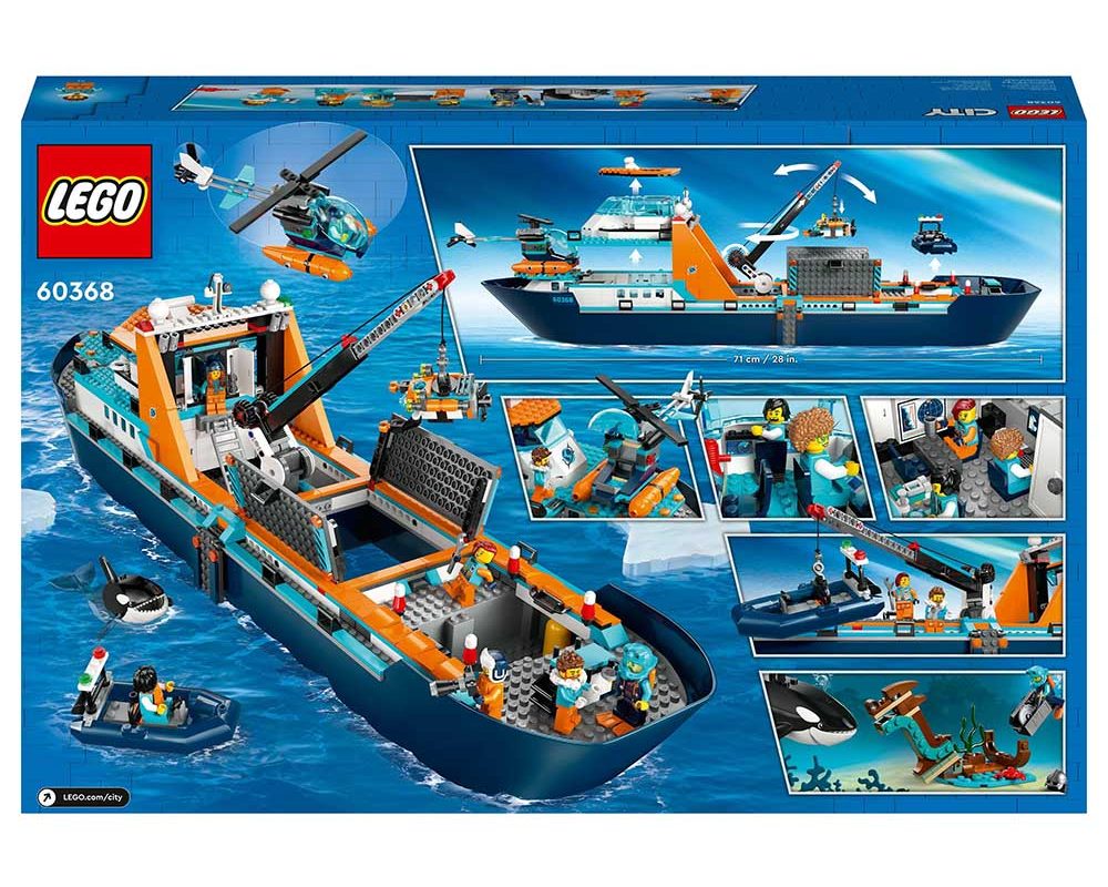 LEGO - City Arctic Explorer Ship Large Toy Boat - Toys 4You Store