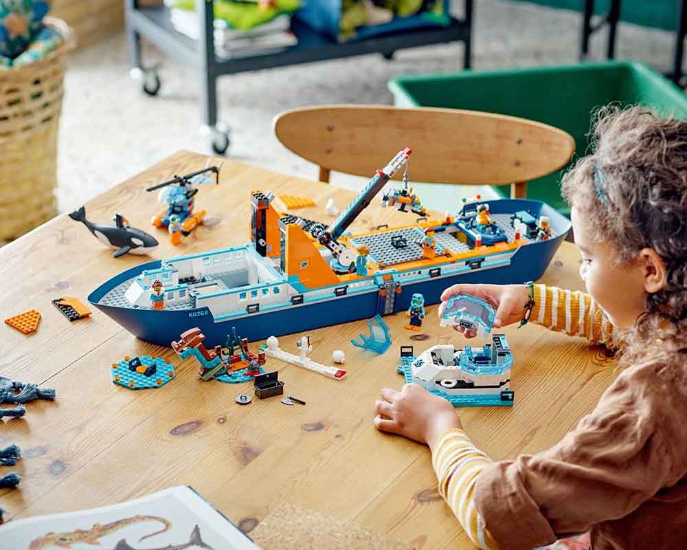 LEGO - City Arctic Explorer Ship Large Toy Boat - Toys 4 You
