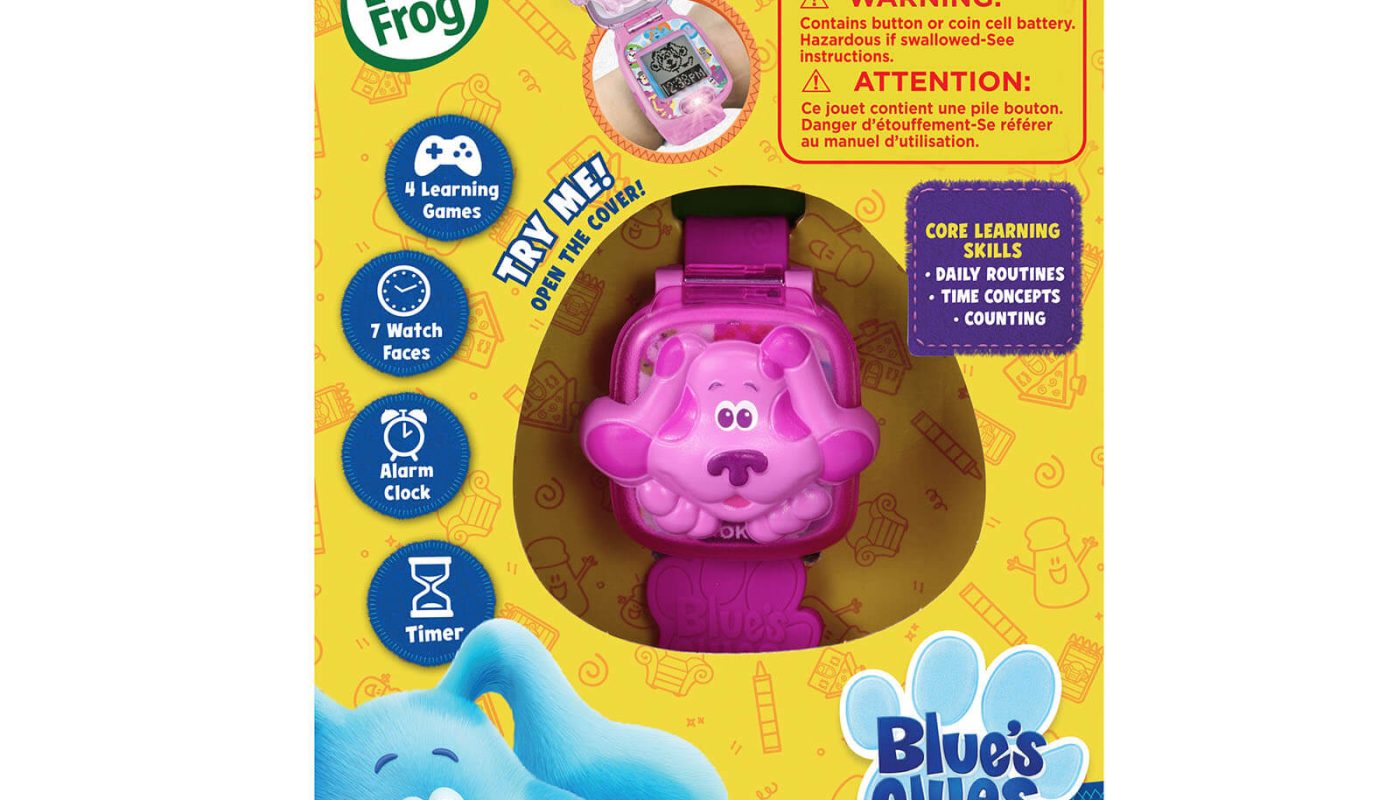 LeapFrog Blue's Clues & You! Magenta Learning Watch - Toys 4 You