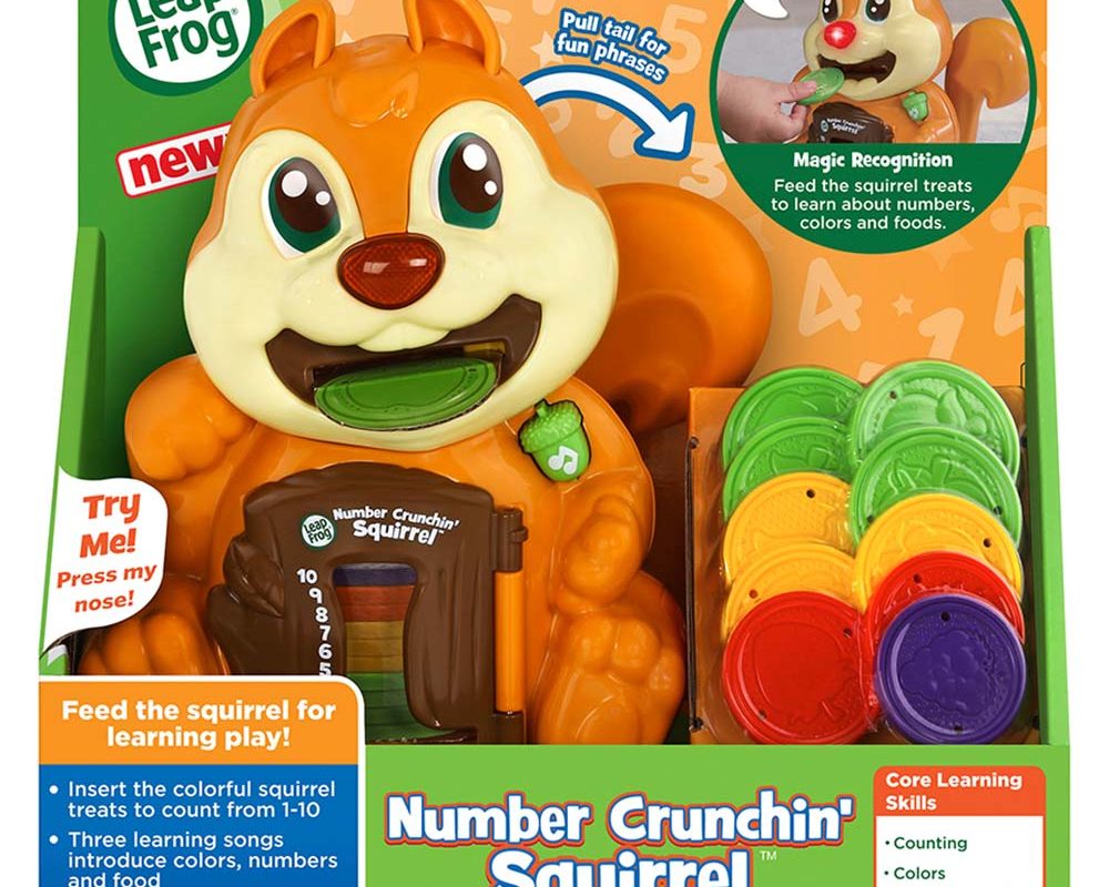 LeapFrog - Number Crunchin Squirrel - Toys 4 You