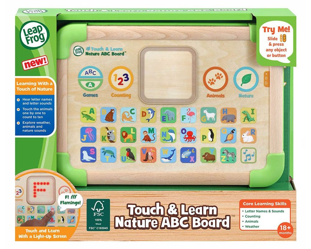 Leapfrog - Touch & Learn Nature ABC Board - Toys 4 You