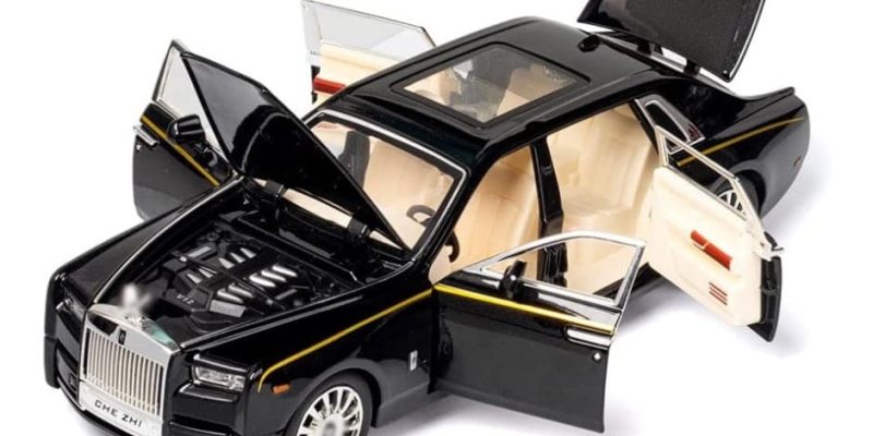 Alloy Die – Cast Mini Car Rolls-Royce Phantom Mansory - Black - Toys 4 You