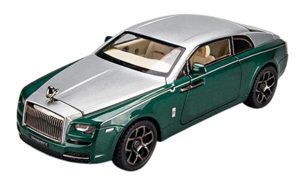 Mini Car Rolls-Royce Phantom Mansory Die Cast - Green - Toys 4 You