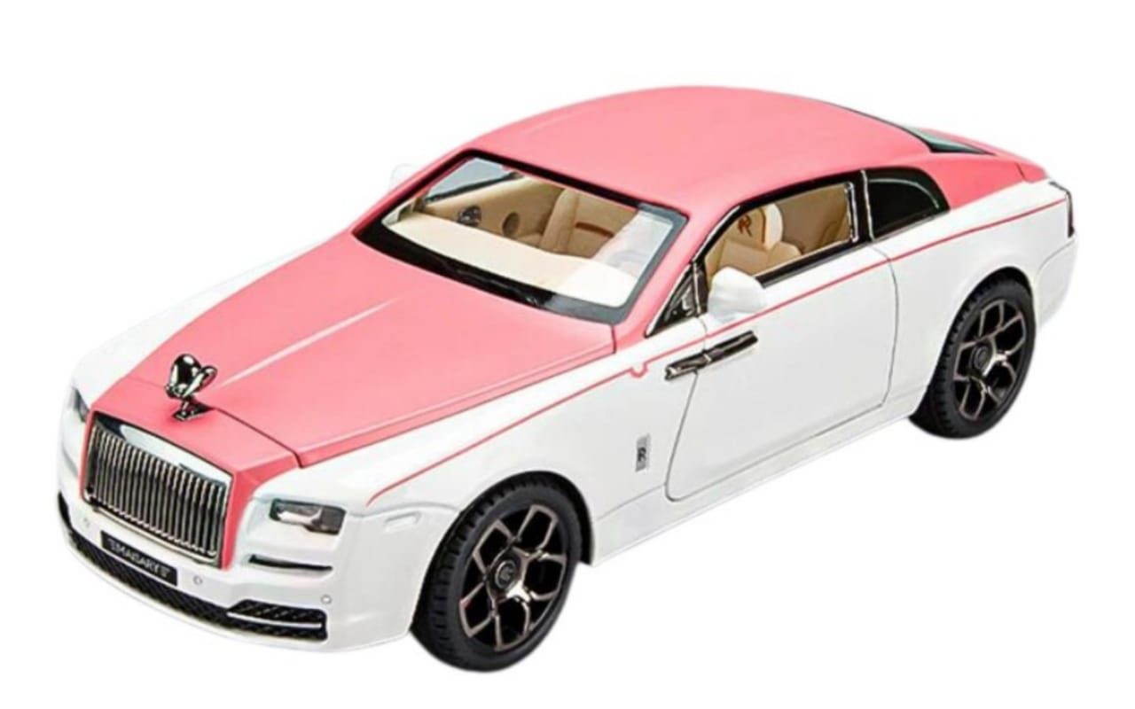 Alloy Die - Cast Mini Car Rolls-Royce Phantom Mansory - Pink - Toys 4 You