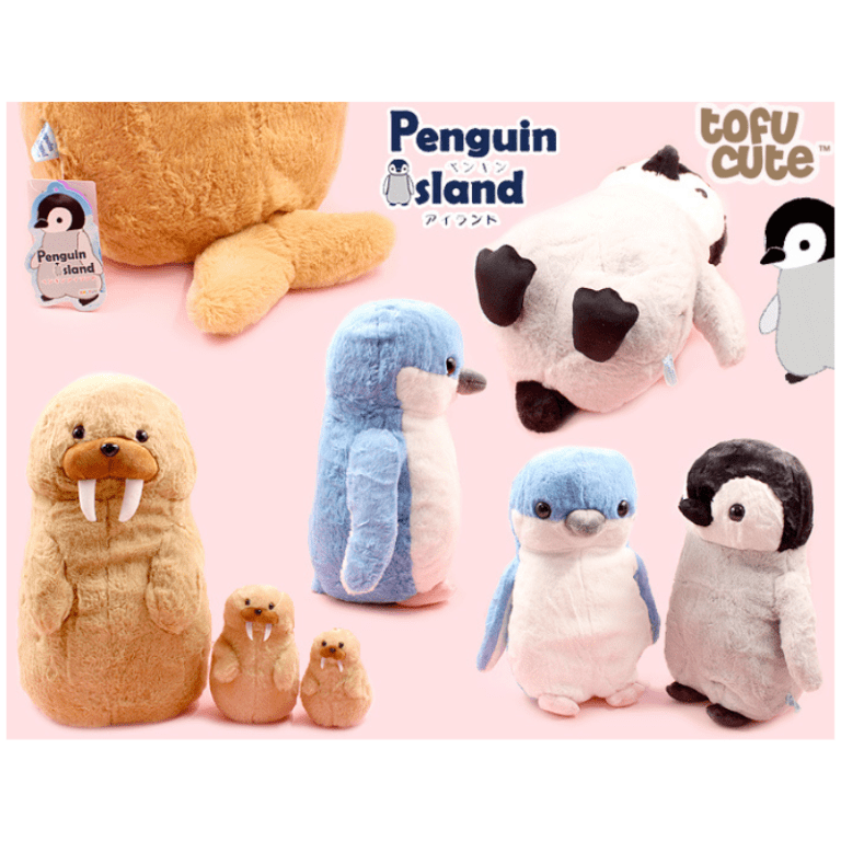 Walrus Plush - Stuffed Animal Small Plushie Doll - Toys 4 You