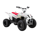 Razor Dirt Quad 500 Electric Vehicle - 36 V-White - Toys 4 You