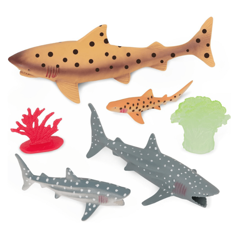 60 Pcs Marine World – Realistic Ocean Animals Toys - Toys 4 You